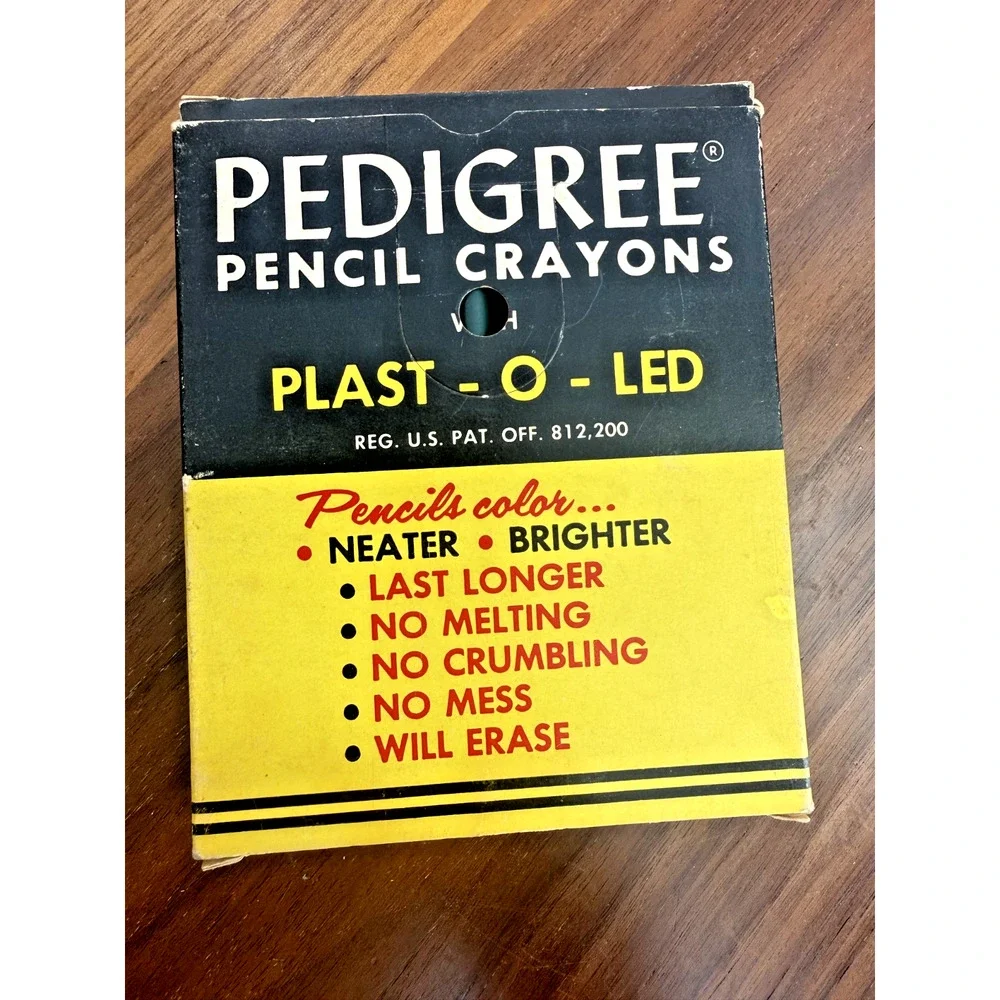 Pedigree | Other | Pedigree Wood Covered Pencil Crayons 2pc Sharpener ...